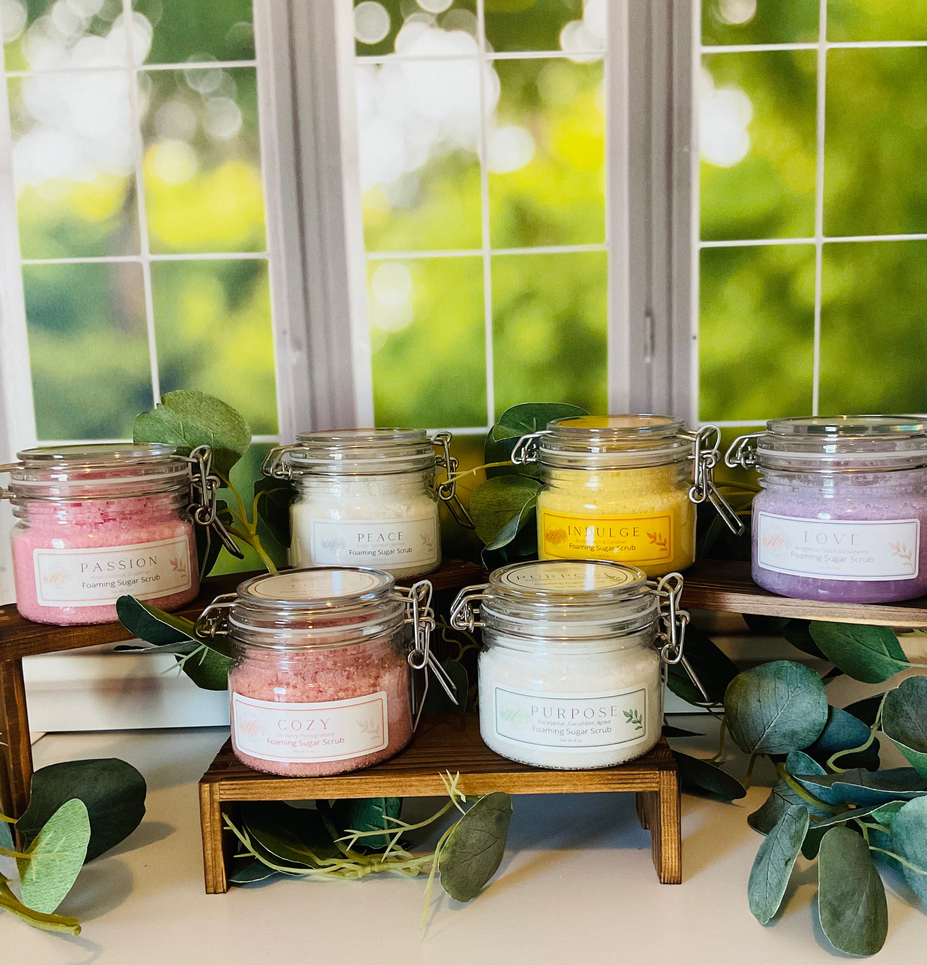 Foaming Sugar Scrub – Karla Mingo Home LLC