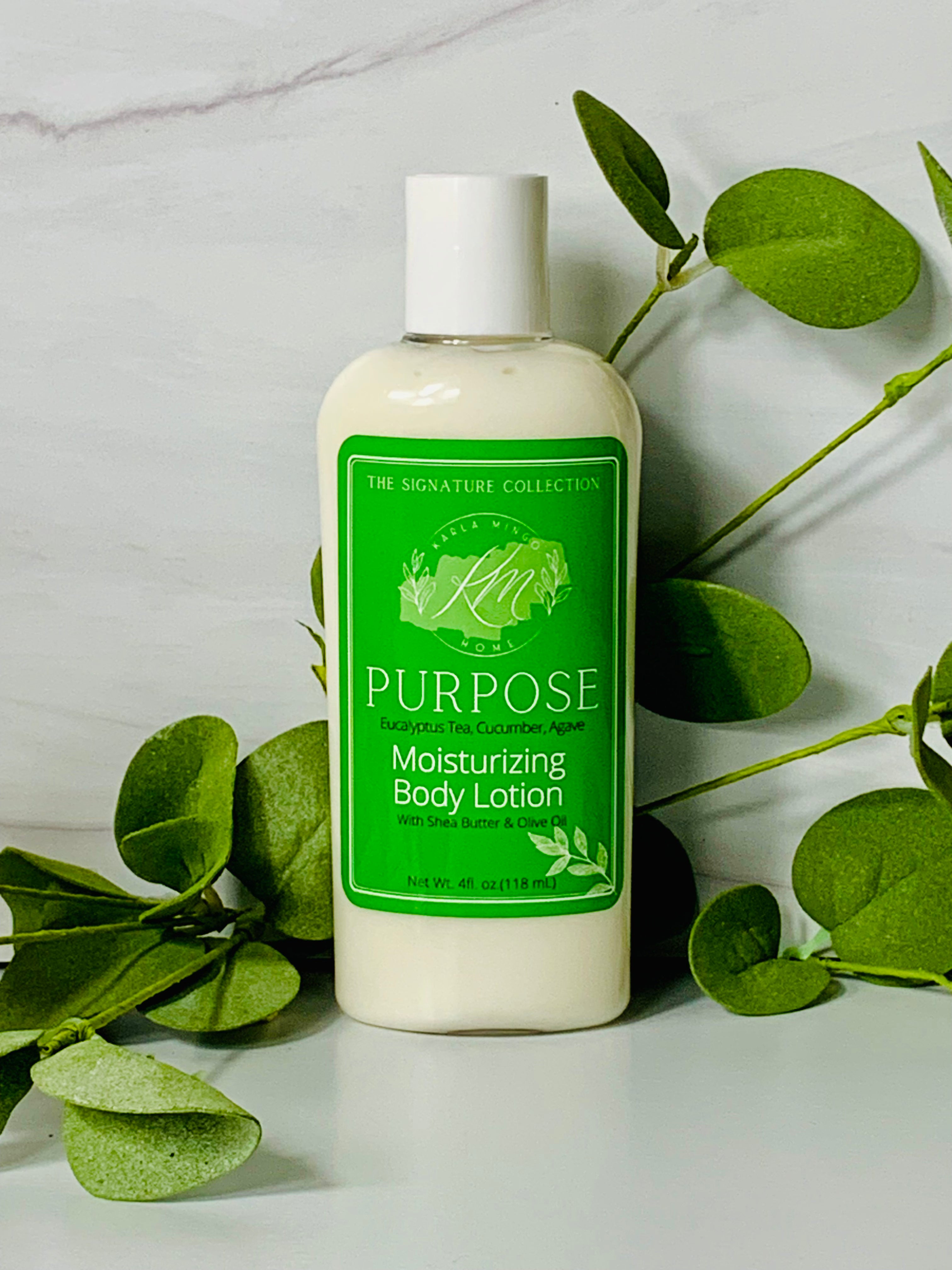 PURPOSE Moisturizing Body Lotion*Eucalyptus Tea,Cucumber,Agave – Karla ...