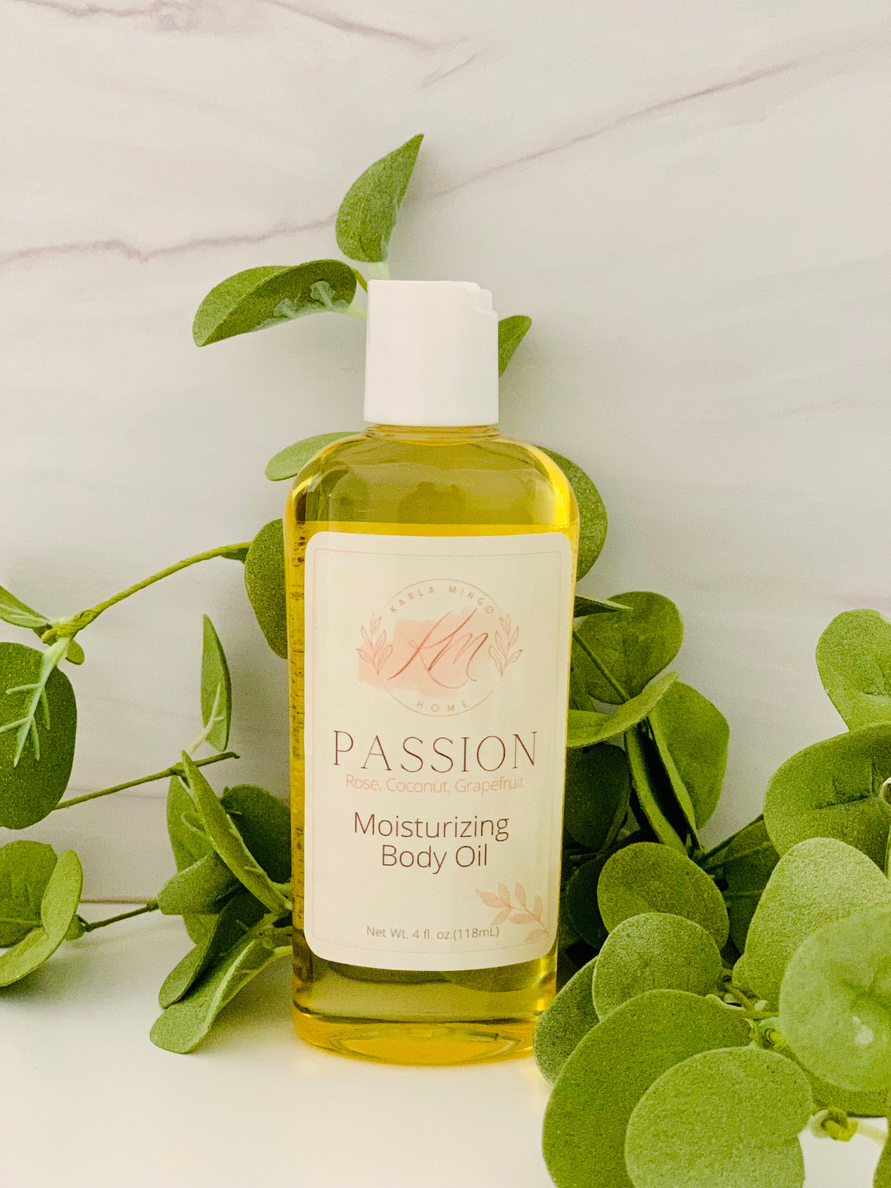 PASSION Moisturizing Body Oil*Rose,Coconut,Grapefruit – Karla Mingo ...
